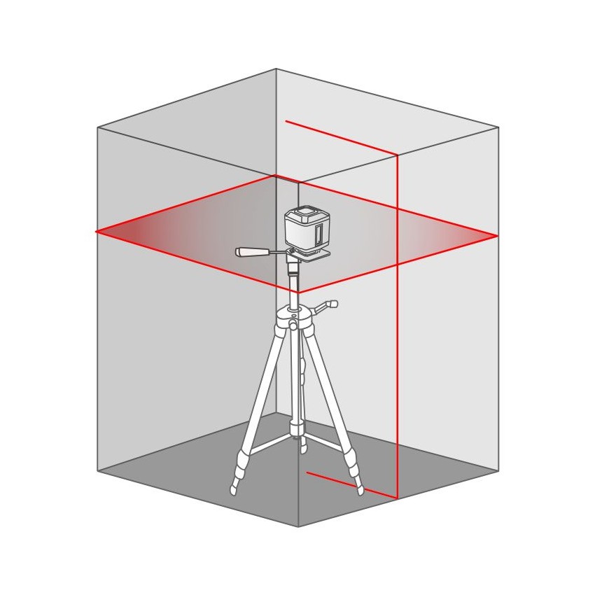 LASERBOX 3 ROJO METRICA - 61420